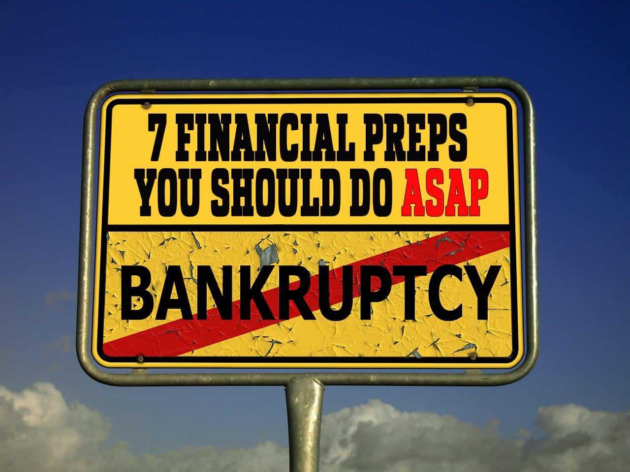 7 Financial Preps You Should Do ASAP - Prepper's Will