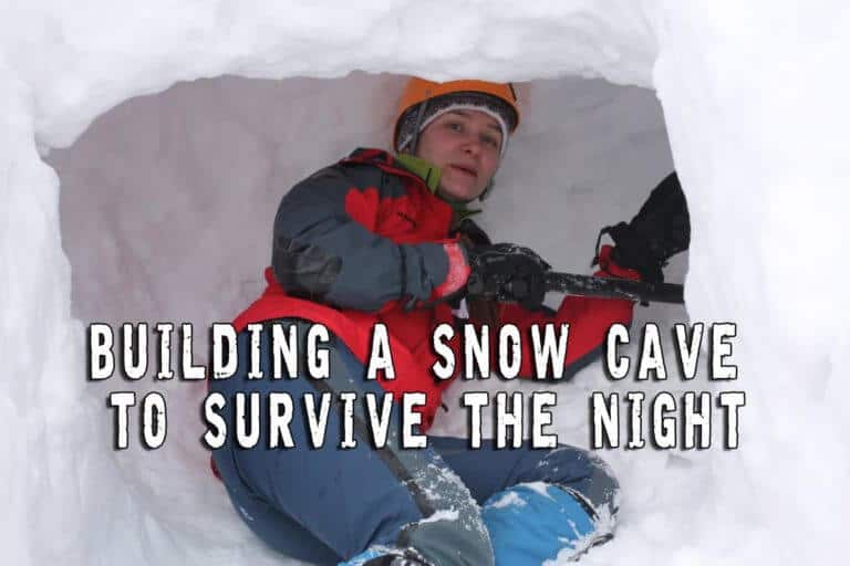 Building A Snow Cave To Survive The Night - Prepper's Will