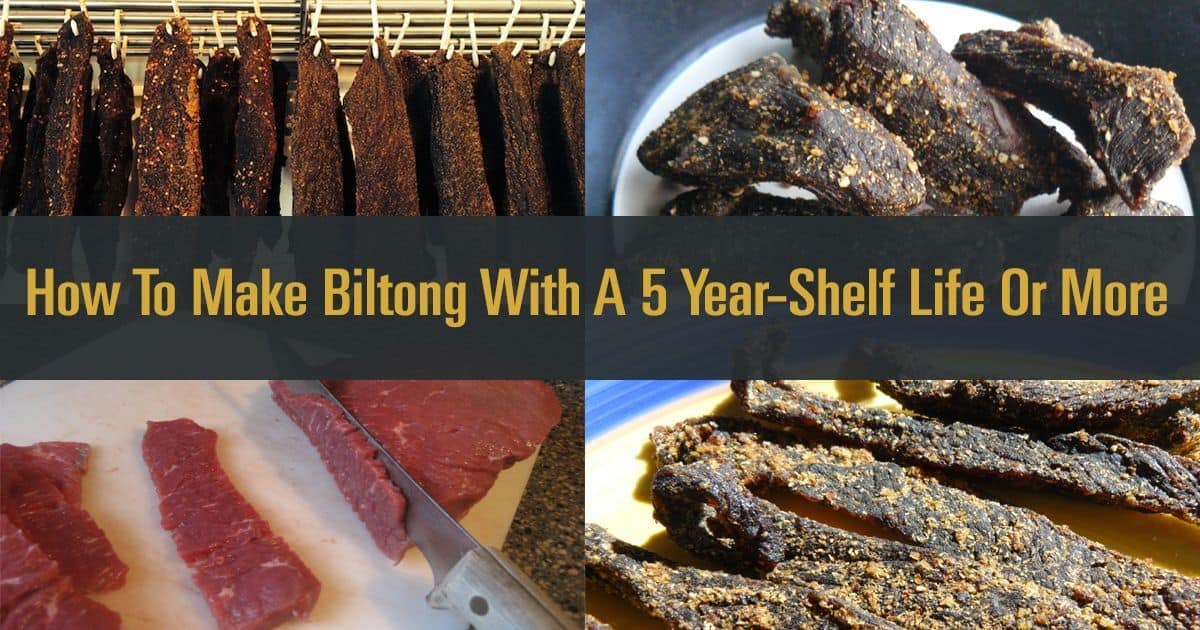 How To Make Biltong With A 5 Year-Shelf Life Or More - Prepper's Will