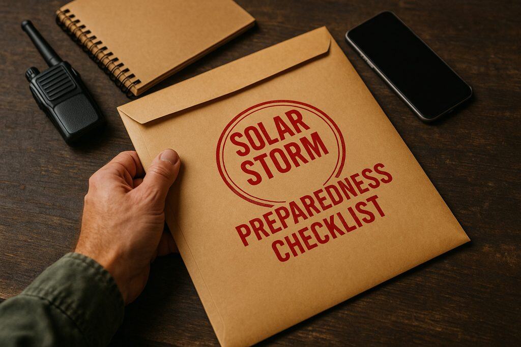 Solar Storm Preparedness Checklist (Free PDF)